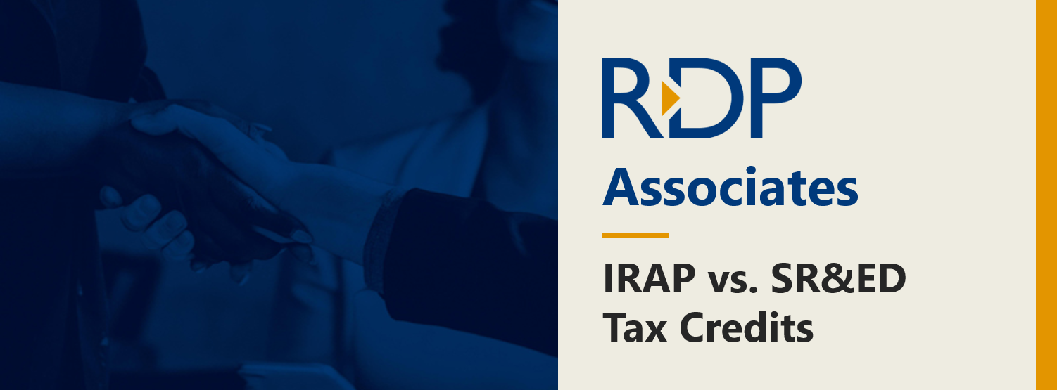 IRAP vs. SR&ED: What Are the Differences? | RDP Associates